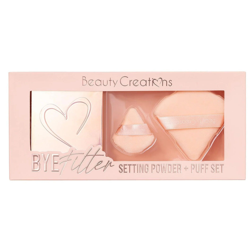 Pink Cloud Setting Powder + Puff Set (Talk Free) by Moira | HB Beauty Bar