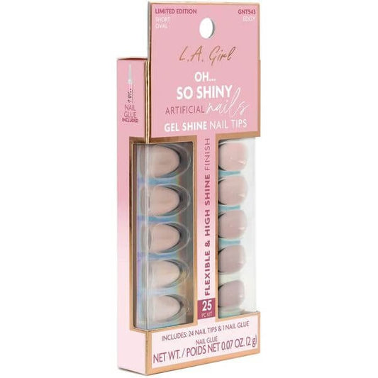 LA Girl Oh So Shiny Nail Tips - Edgy – HB Beauty Bar