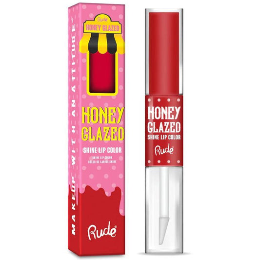Honey Glazed Shine Lip Color by Rude Cosmetics | HB Beauty Bar